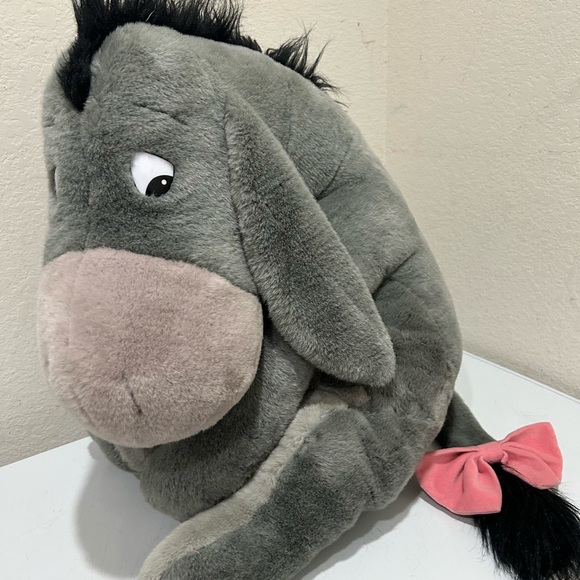 Disney | Toys | Disney Official Eeor Jumbo Sitting Grey Donkey Plush ...